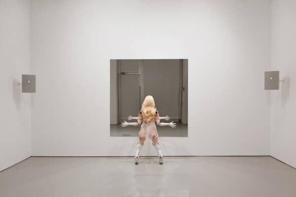 Dancing scantily clad woman animatronic gazes deep into your soul in ...