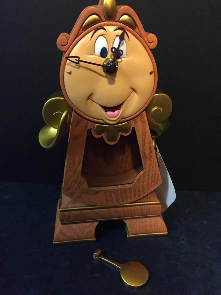 Disney Beauty And The Beast Cogsworth